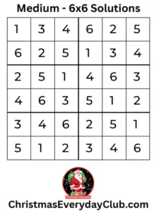 Sudoku Puzzles for Holiday Cheer – Christmas Everyday Club