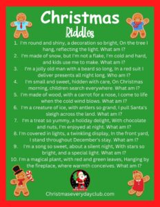 Crack the Code: Unraveling the Mystery of 40 Hard Christmas Riddles for ...