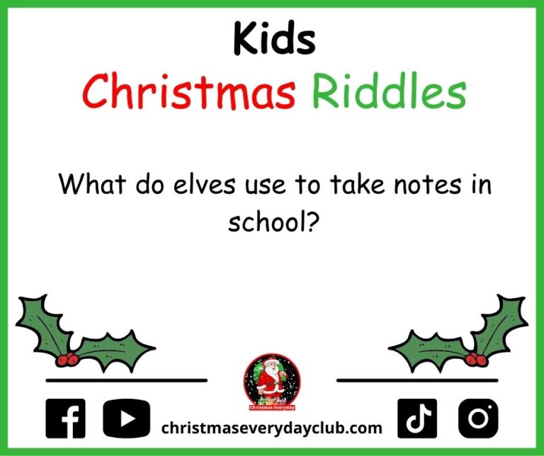 232 Funny Christmas Riddles To Tickle Your Tinsel! - Christmas Everyday ...